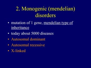 Genetic diseases of various organs and tissues | PPT