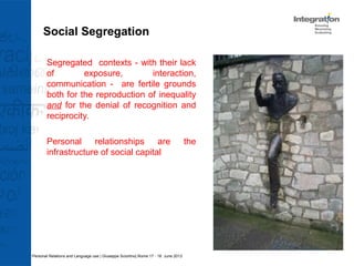 D. Ghio, M. Perez, G. Sciortino - Personal Relations and Language use | PPT