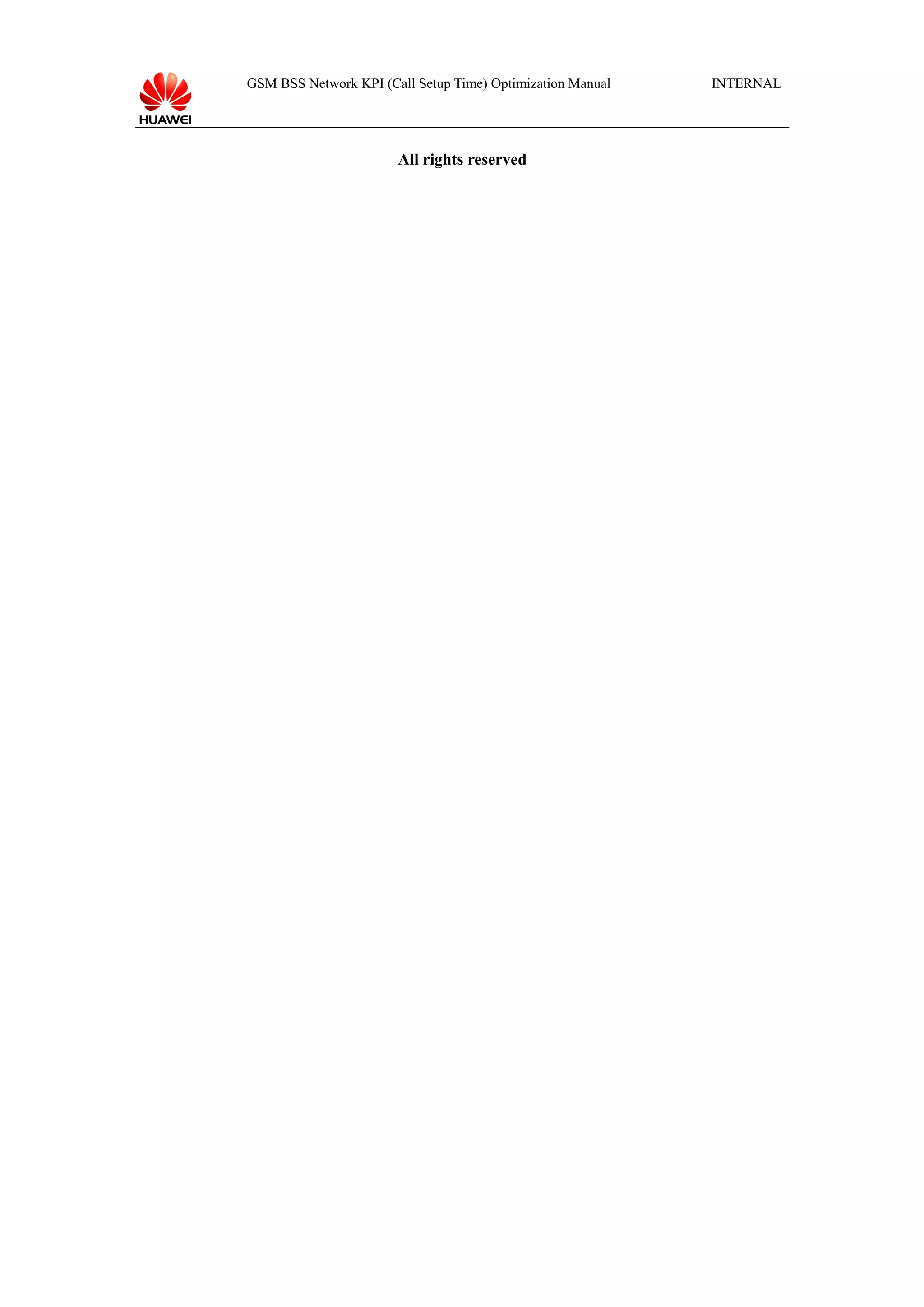 14 gsm bss network kpi (call setup time) optimization manual[1].doc
