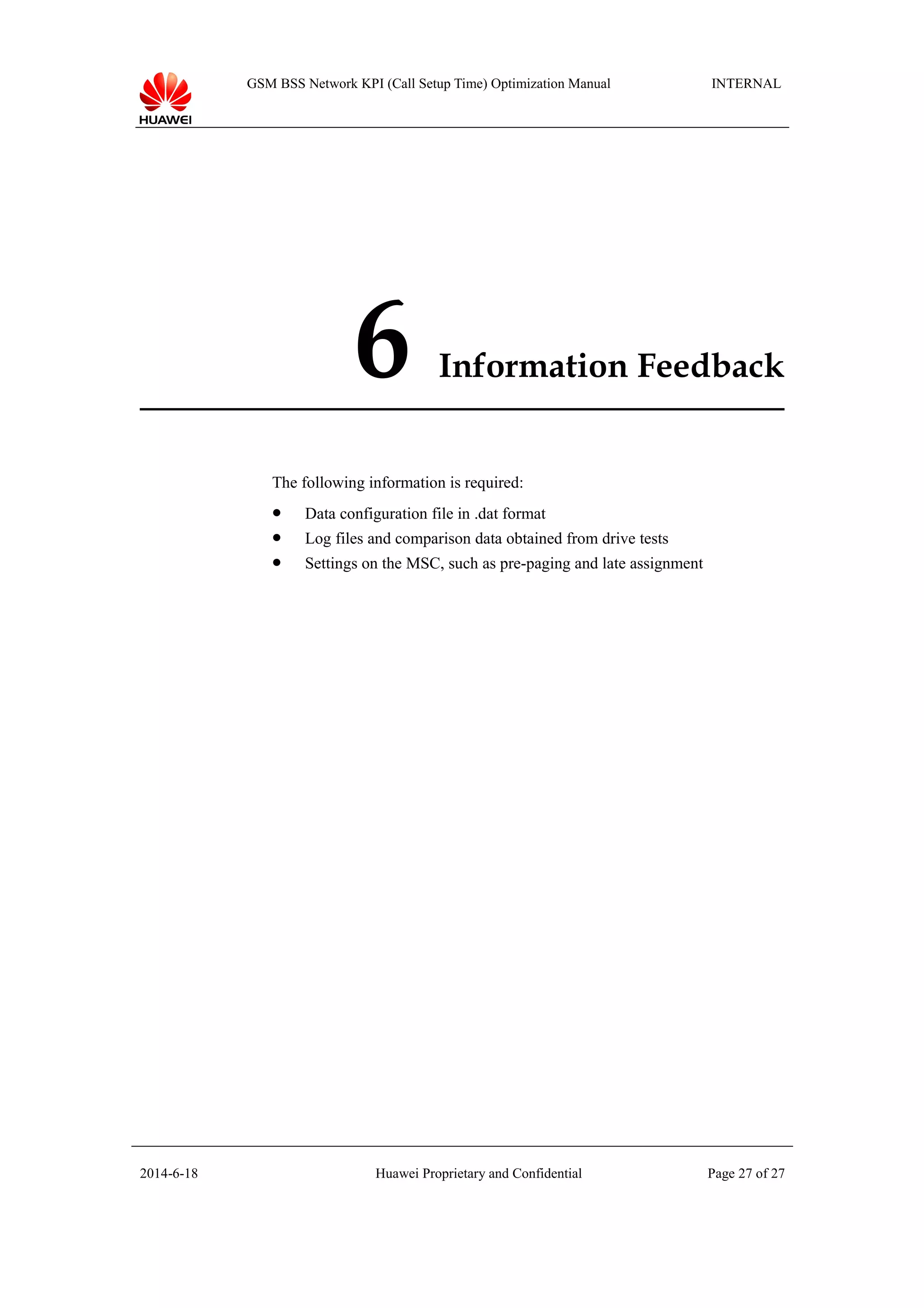 14 gsm bss network kpi (call setup time) optimization manual[1].doc