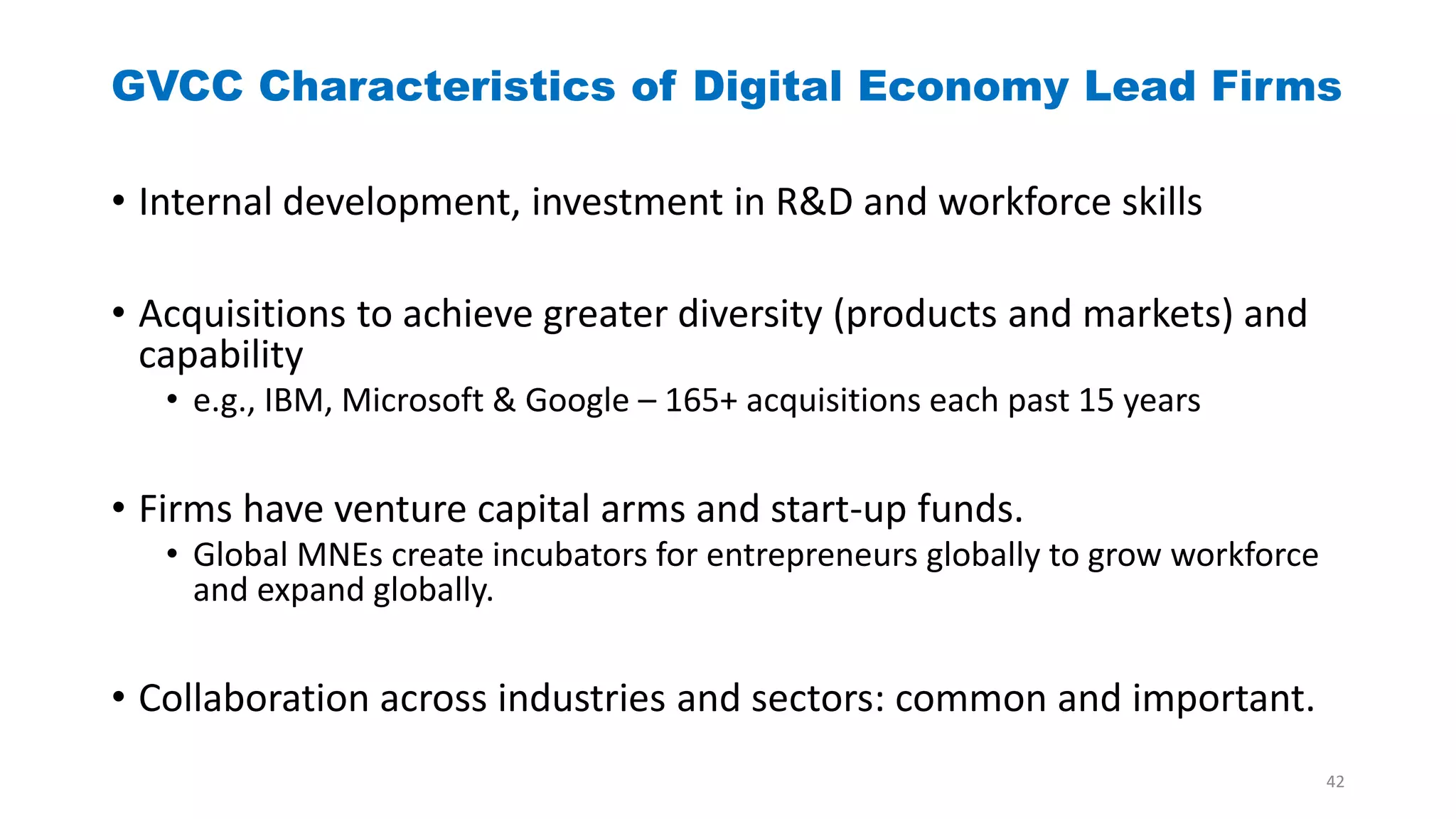 Global Value Chain (GVC) in the Digital Economy | PPTX