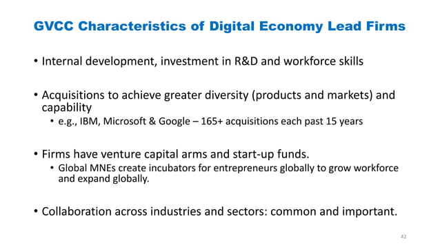 Global Value Chain (GVC) in the Digital Economy | PPTX