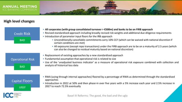 #BCMeeting2019: Basel III Reforms | PPT