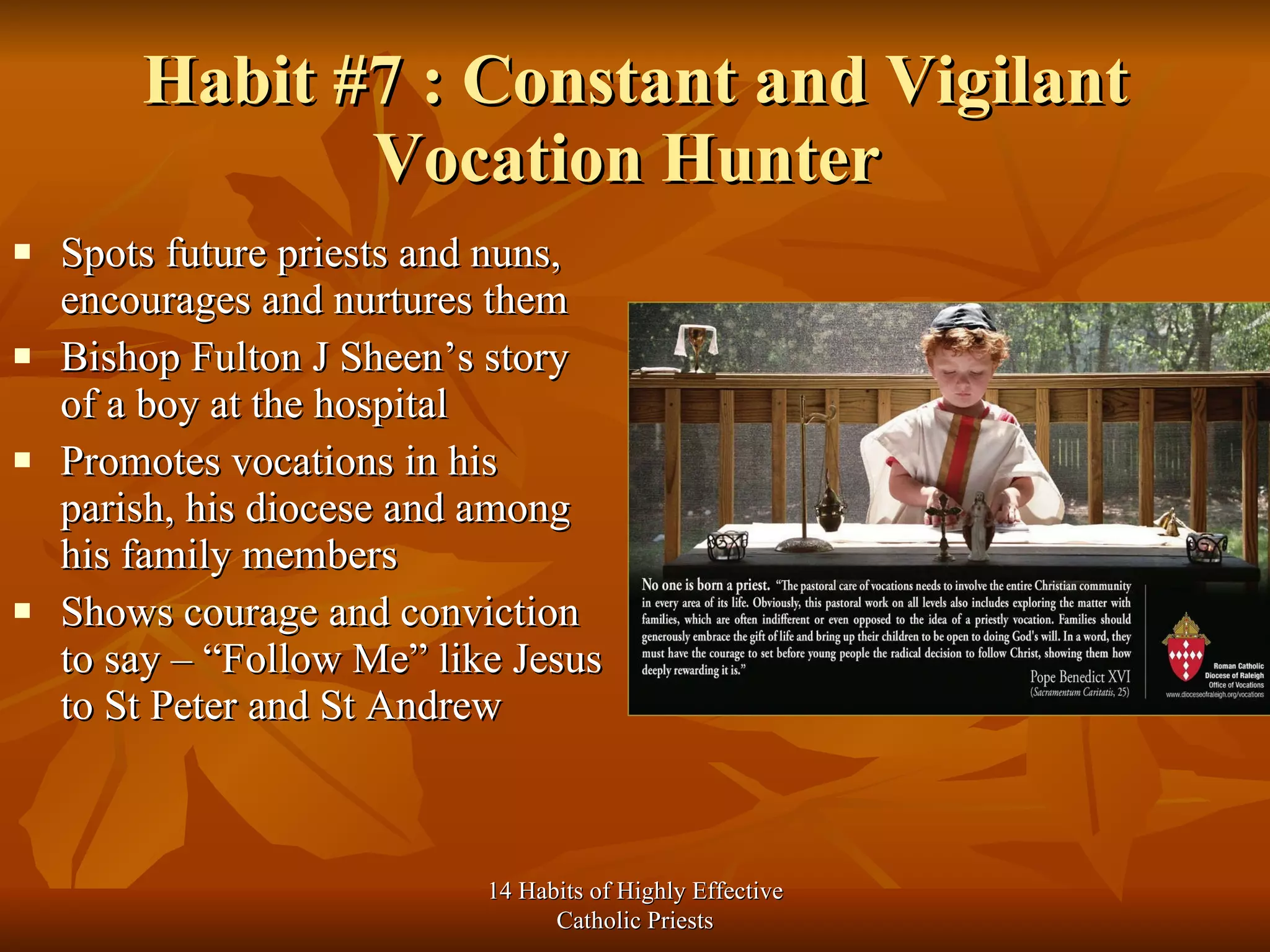 14 Habits Of Highly Effective Catholic Priest | PPS