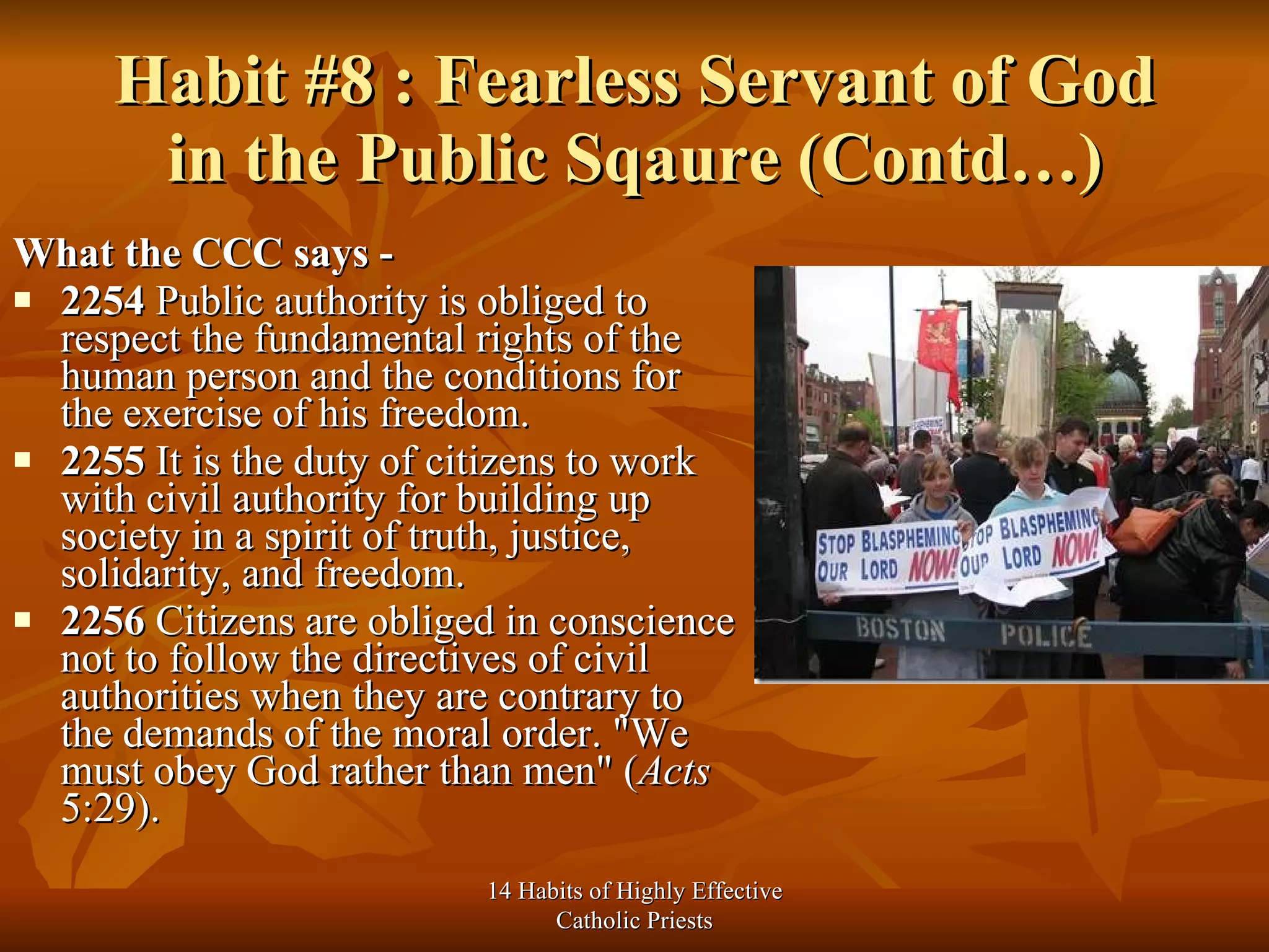 14 Habits Of Highly Effective Catholic Priest | PPS