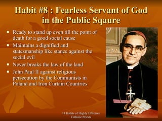 14 Habits Of Highly Effective Catholic Priest | PPS | Spirituality ...