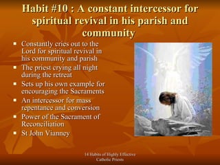 14 Habits Of Highly Effective Catholic Priest | PPS | Spirituality ...