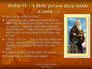 14 Habits Of Highly Effective Catholic Priest | PPS | Spirituality ...
