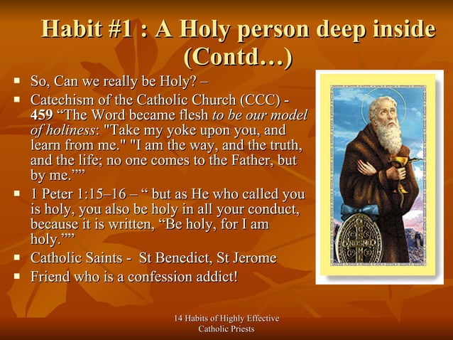 14 Habits Of Highly Effective Catholic Priest | PPS | Spirituality ...