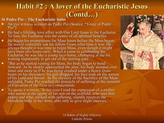 14 Habits Of Highly Effective Catholic Priest | PPS | Spirituality ...