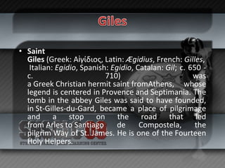 14 Holy Helpers | PPT