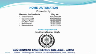 HOME AUTOMATION BY PROJECT PPT NIDHI.pptx