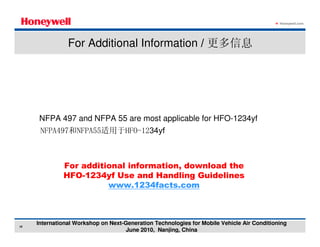 An Introduction to Implementation of HFO-1234 yf | PDF