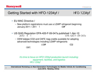 An Introduction to Implementation of HFO-1234 yf | PDF