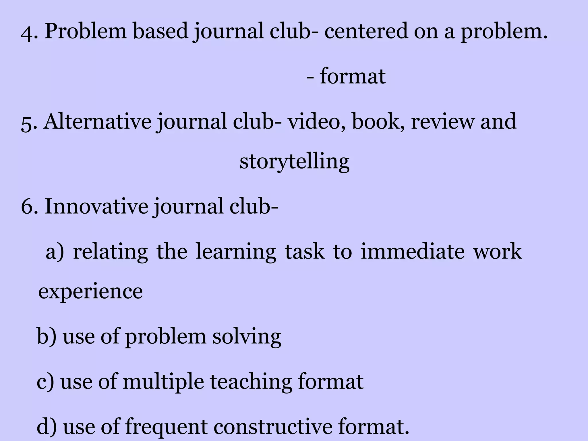 How to present a journal club | PPT