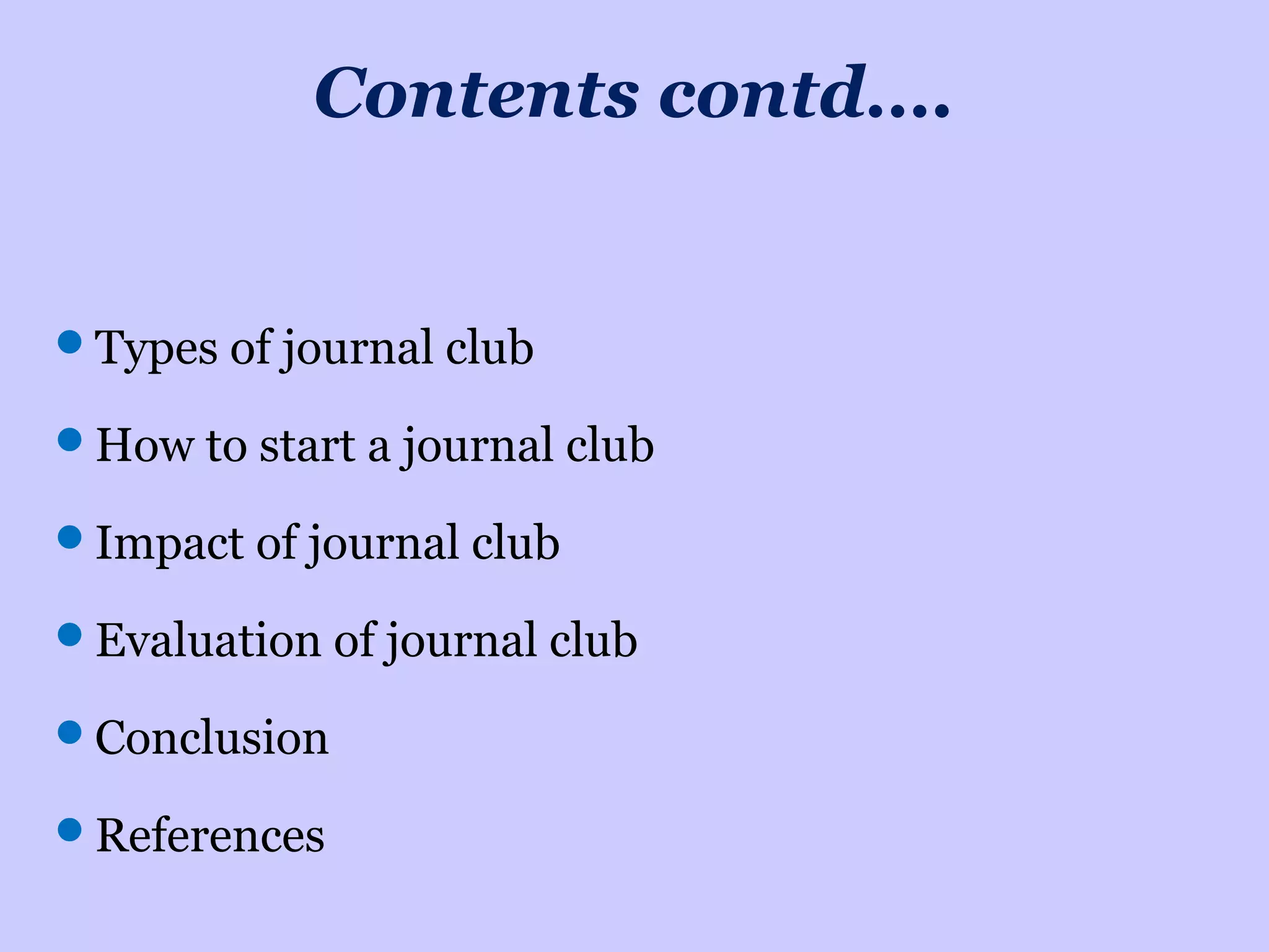 How to present a journal club | PPT