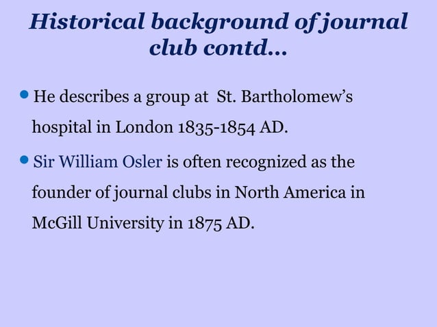 How to present a journal club | PPT