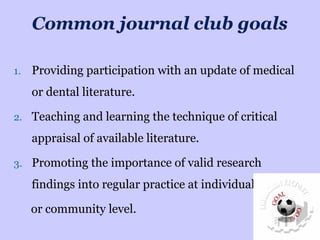 How to present a journal club | PPT