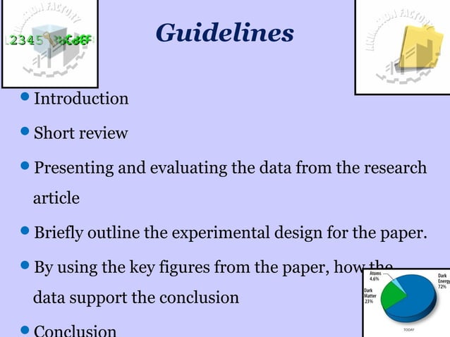 How to present a journal club | PPT