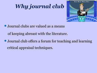 How to present a journal club | PPT