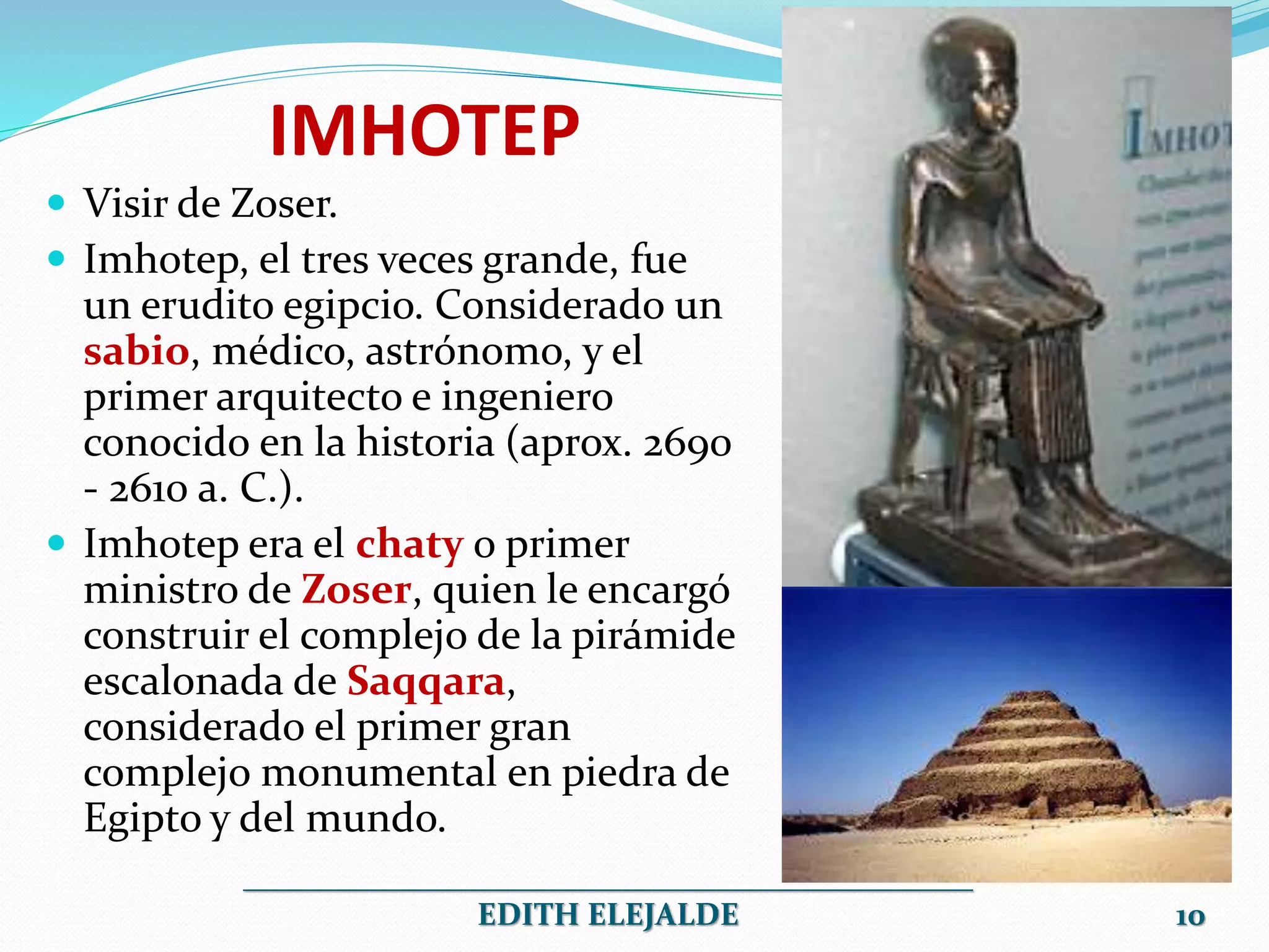 IMPERIO ANTIGUO EN EGIPTO | PPTX