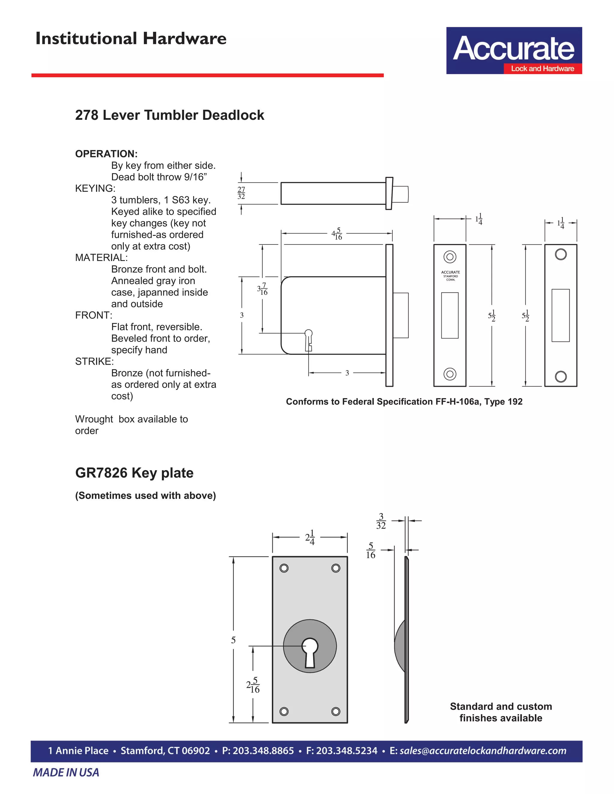 Institutional hardware | PDF