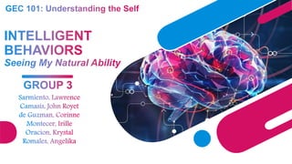 14 intelligent behaviors | PPTX