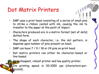 Input Output devices | PPT