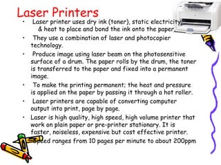 Input Output devices | PPT