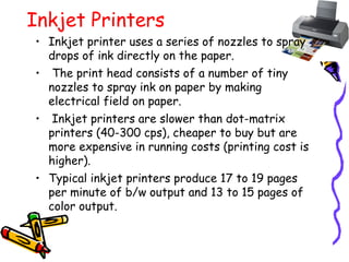 Input Output devices | PPT