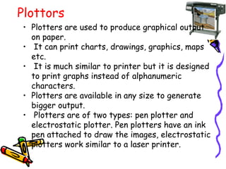 Input Output devices | PPT