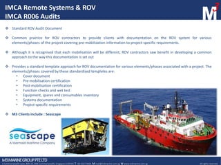 011415 IMCA M3 Presentation Slides | PPTX