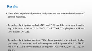 final endodontic irrigation with ethanol | PDF
