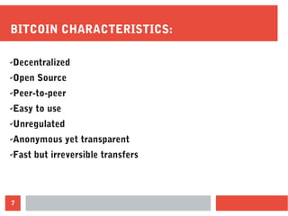 Intro to bitcoin technology | PPT