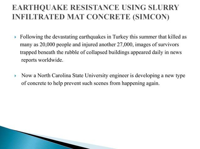 EARTHQUAKE RESISTANT BUILDINGS | PPTX