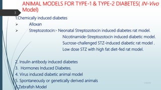 screening model for diabetes | PPTX