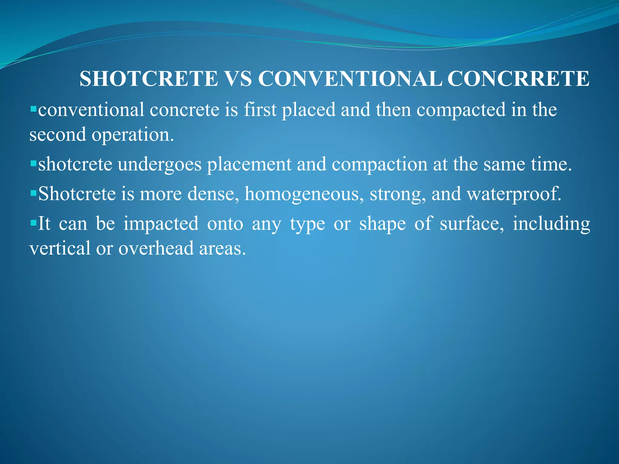 SHOTCRETE TECHNOLOGY | PPT