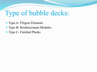 BUBBLE DECK SLAB | PPTX