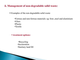 SOLID WASTE MANGEMENT | PPTX