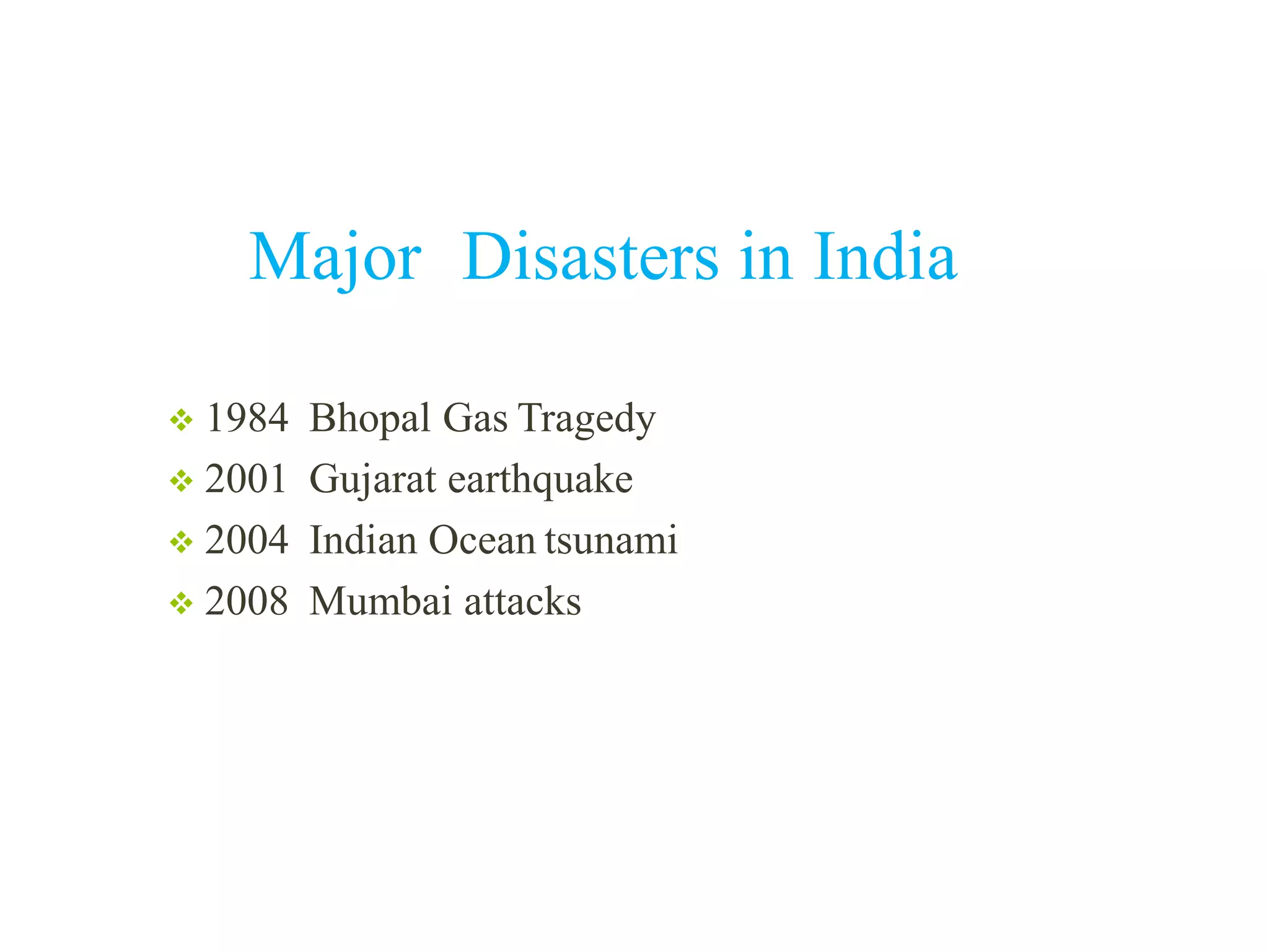 DISASTER MANAGEMENT | PPTX
