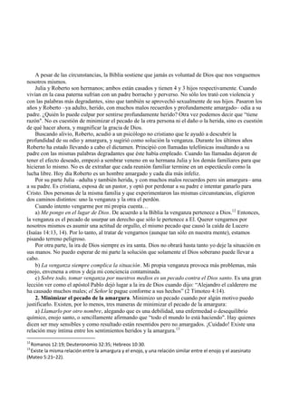 14 la amargura el pecado mas contagioso | PDF