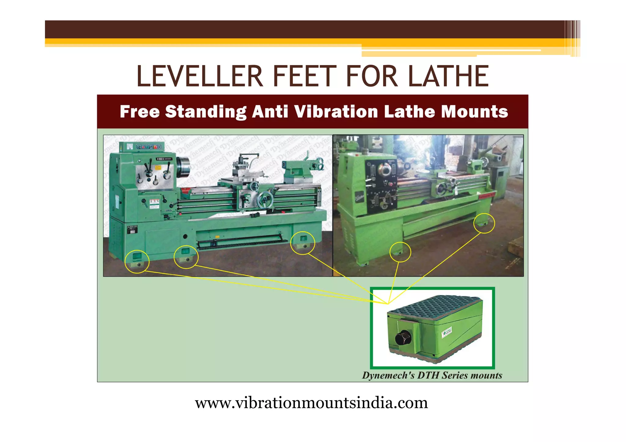 14 lathe leveling jacks and anti vibration leveling mounts | PPT