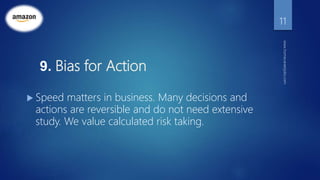 Amazon 14 leadership principles | PPTX
