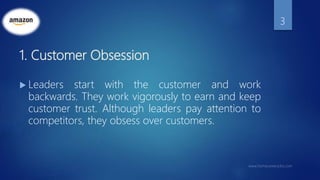 Amazon 14 leadership principles | PPT