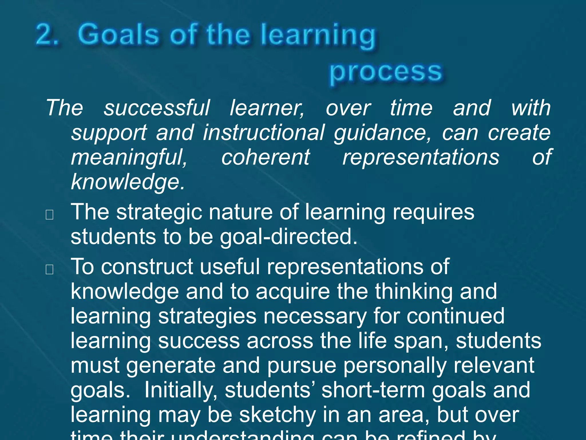 14 learner centered principles | PPTX