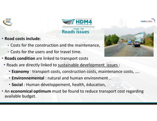 Uso de HDM-4 para apoyar la toma de decisiones | PDF