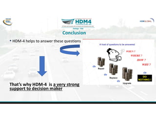 Uso de HDM-4 para apoyar la toma de decisiones | PDF