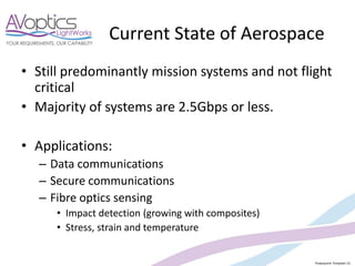 lessons learnt avoptics in aircraft modul avionic integrated | PDF