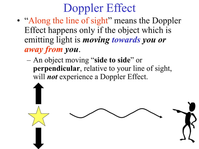 Doppler effect for senior high school (light of star) | PPT | Physics ...