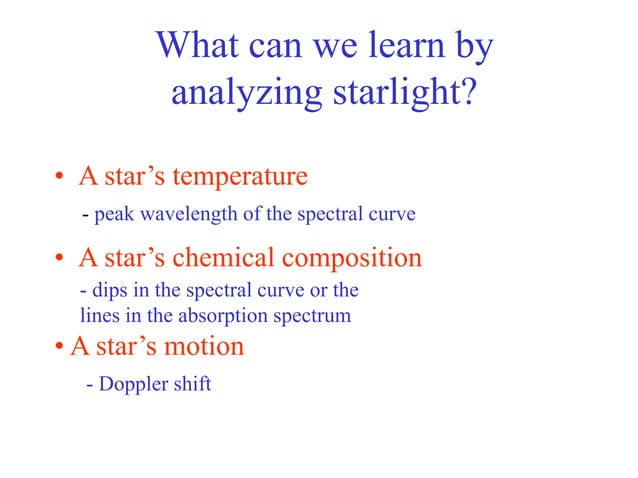 Doppler effect for senior high school (light of star) | PPT | Physics ...